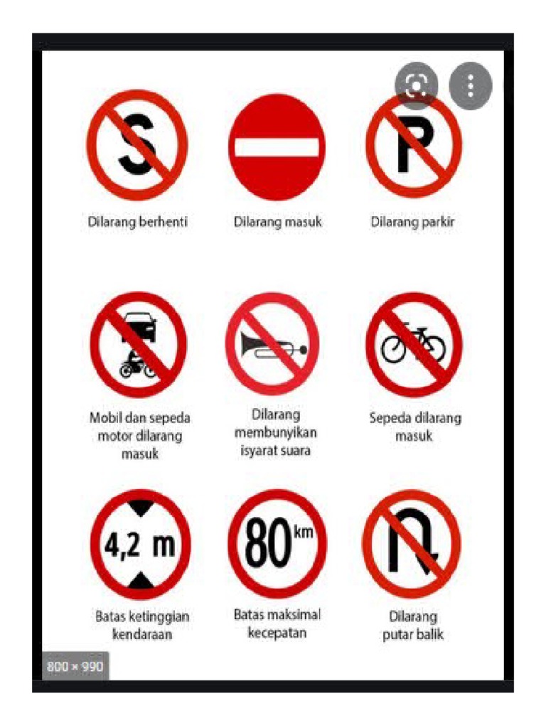 Simbol Lalu Lintas | PDF