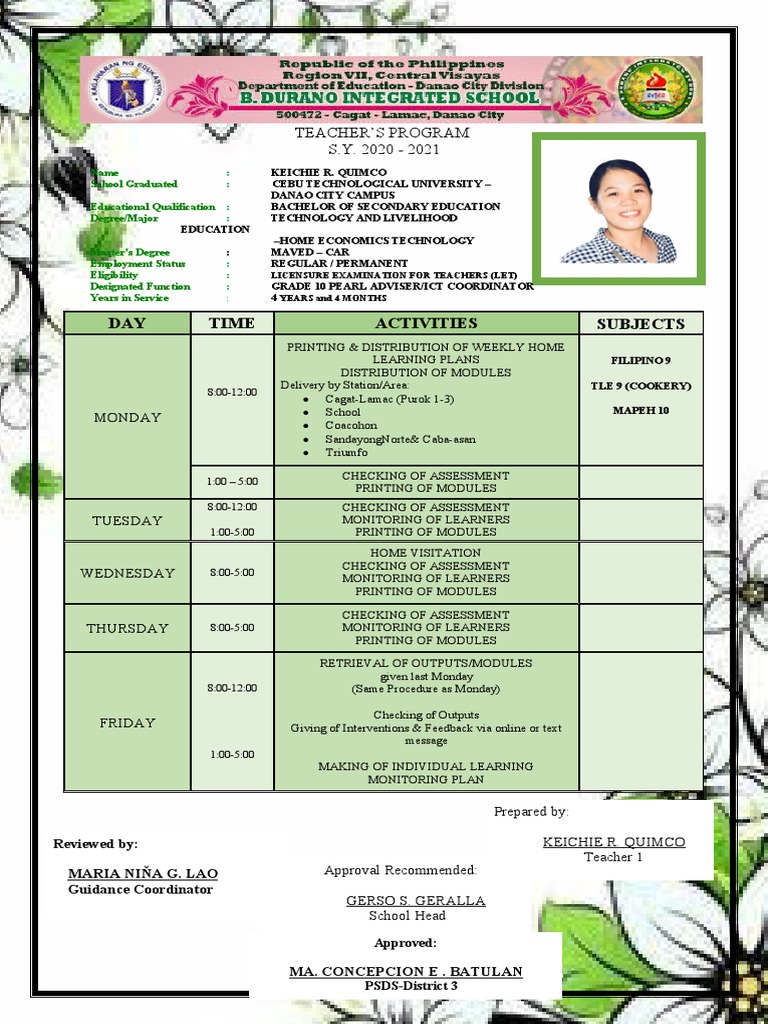 Keichie Teachers Program 2020 - 2021 | Download Free PDF | Educational ...