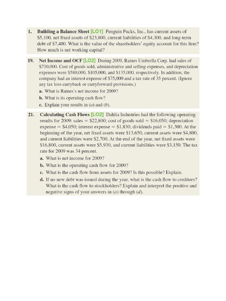 HW Chapter 2 | PDF
