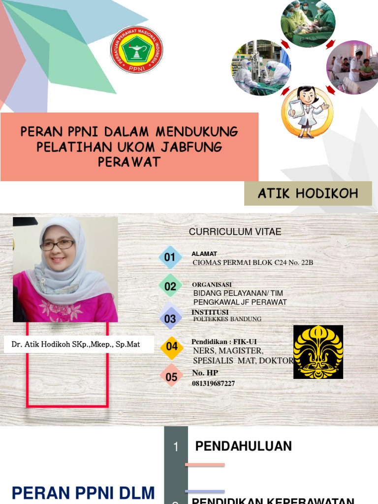 PERAN PPNI Dalam Mendukung Pelatihan Ukom | PDF