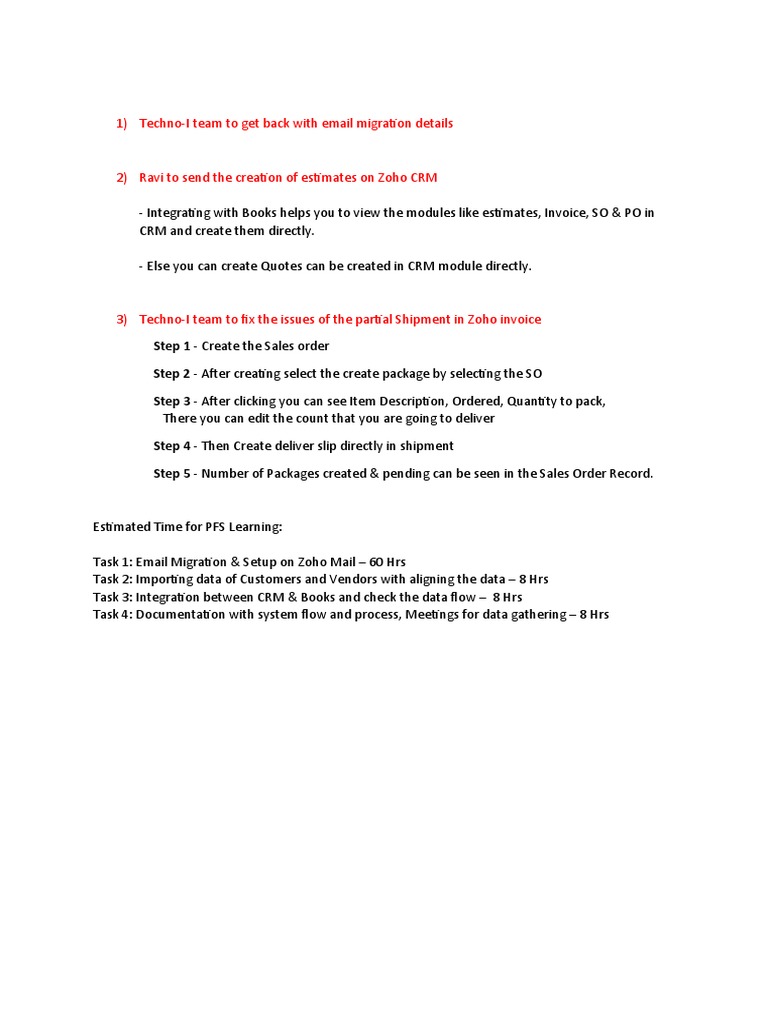 PFS Learning Updated | PDF