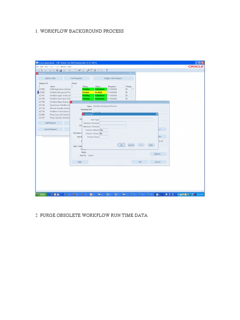 Optimize Workflow Background Processes | PDF