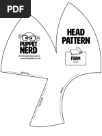 Free Puppet Pattern Puppet Nerd | PDF | Sewing | Clothing