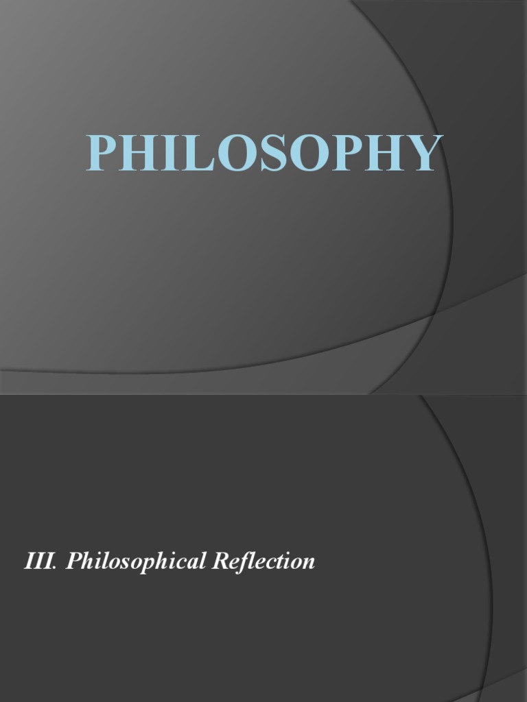 PHILOSOPHY-1 | PDF | Thought | Experience