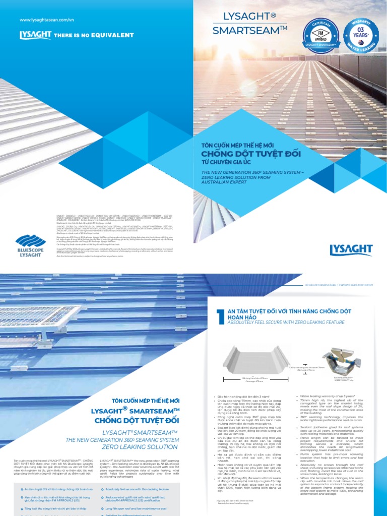 Lysaght Smartseam 1 | PDF