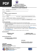 Sample Designation Order | PDF | Teachers | Learning