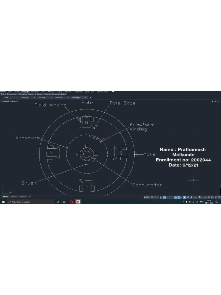 Cad Practical 5 | PDF