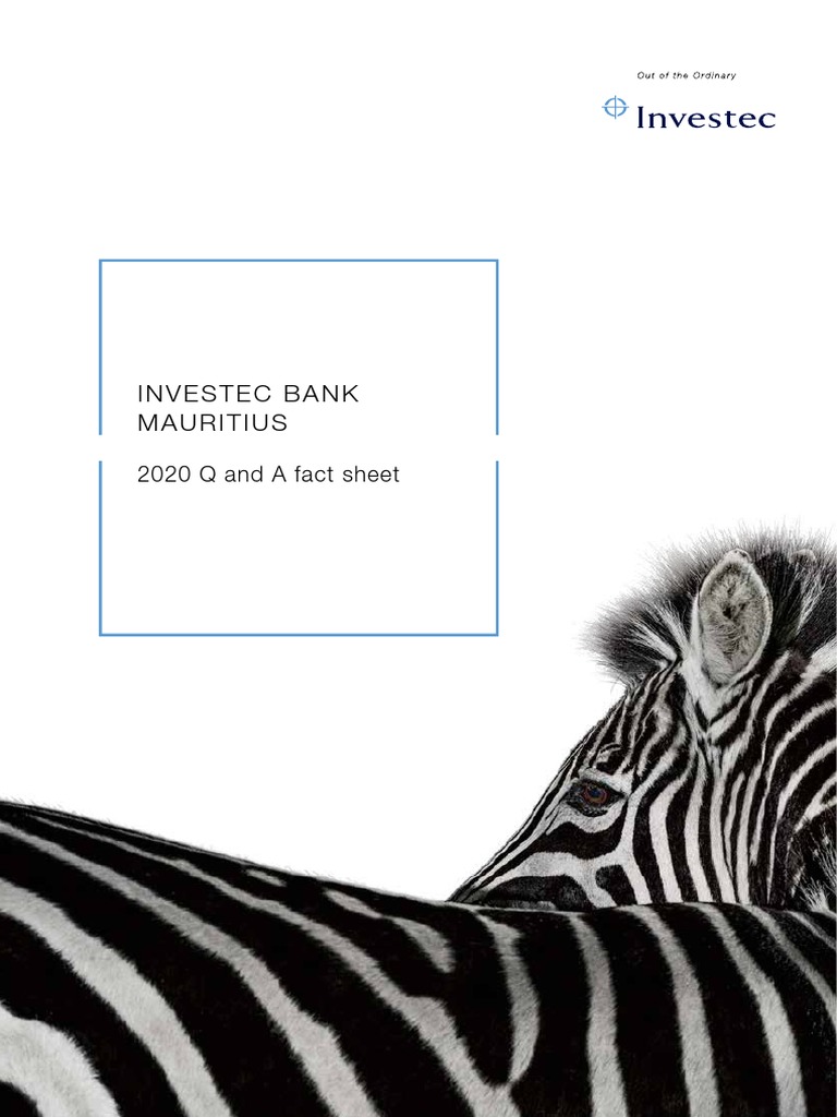Investec Bank (Mauritius) Limited - Factsheet | PDF | Banks | Leverage ...