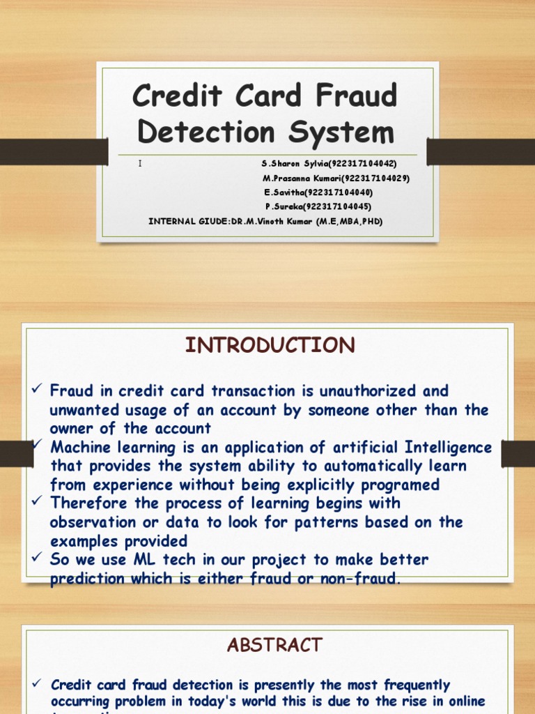 0th Review | PDF | Credit Card | Fraud