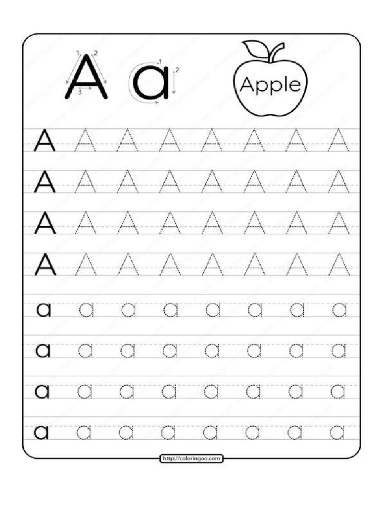 A-Z Tracing Letters | PDF