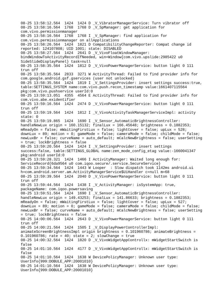 Log | PDF | System Software | Operating System Families