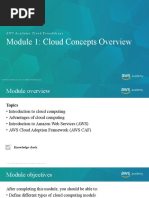 AWS PowerPoint Presentation | PDF | Amazon Web Services | Cloud Computing