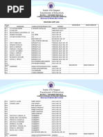 REQUEST LETTER For BFP (Color Me Run) | PDF