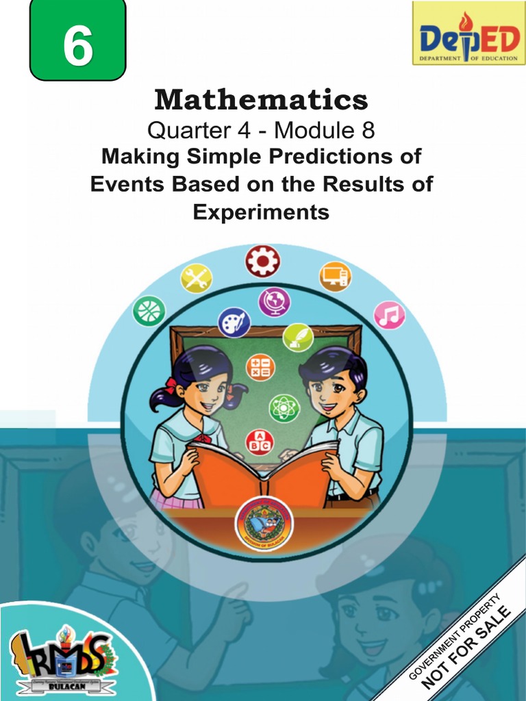MATH 6 Q4 Module 8 | PDF | Probability | Experiment