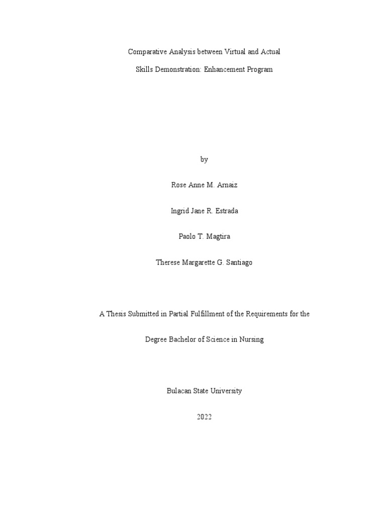 Section-B - Group - 10 - Proposal-Manuscript FINAL | PDF | Educational Technology | Nursing