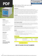 Crompton Phase Failure Relay 252 PVRW User Manual | PDF | Mains ...