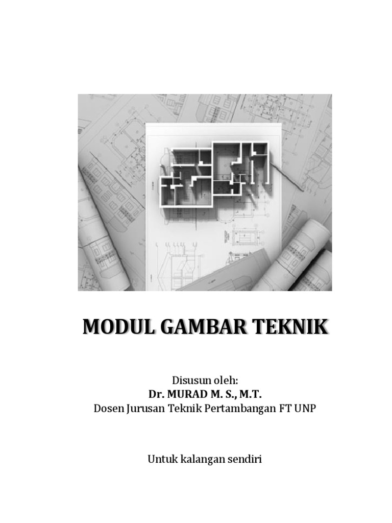 Modul Gambar Teknik Sipil dan Mesin | PDF | Seni | Komputer