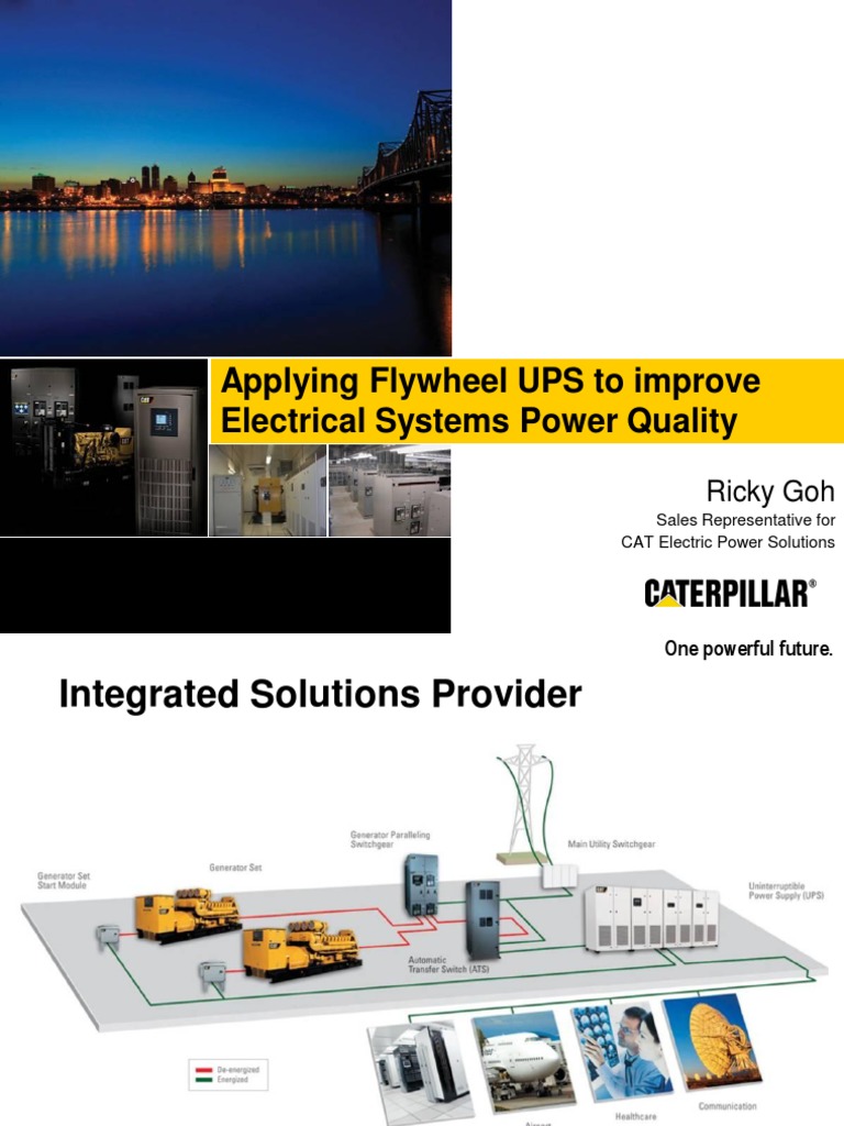 Applying Flywheel UPS in Power System | PDF | Electric Motor | Physical ...