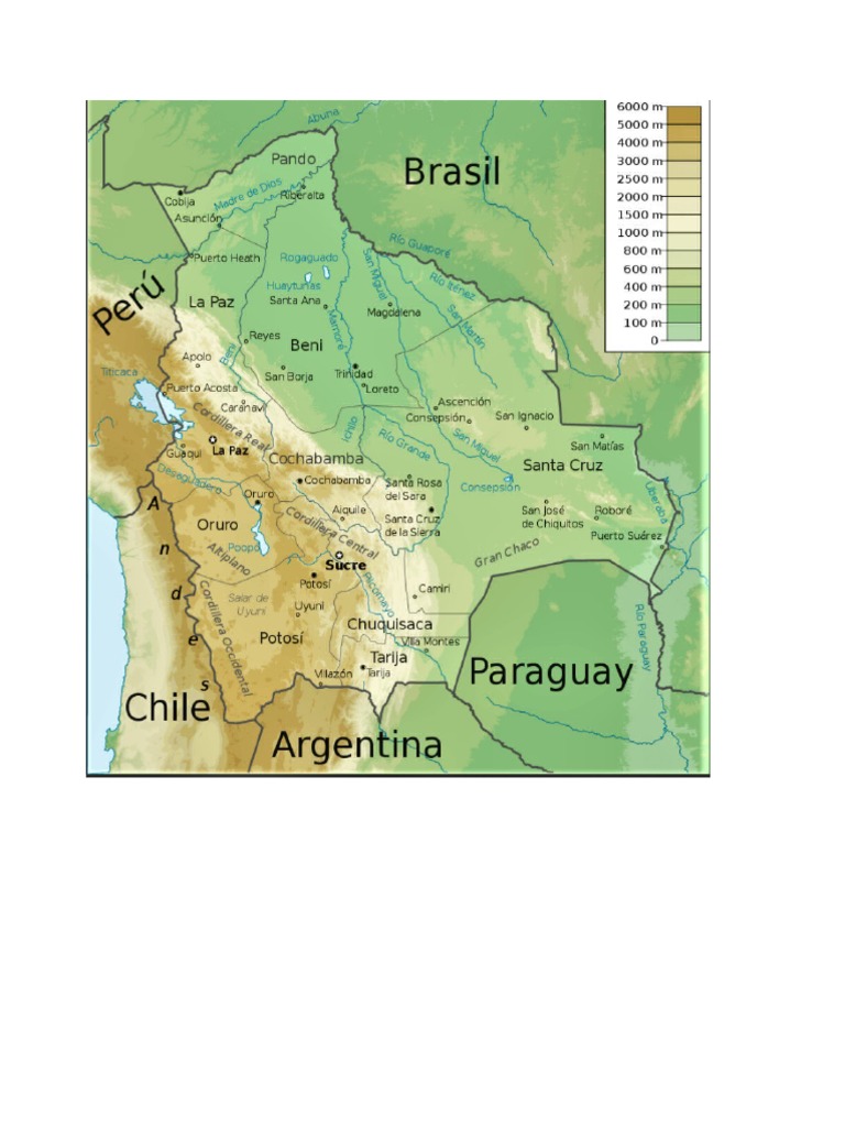 Mapa Bolivia | PDF