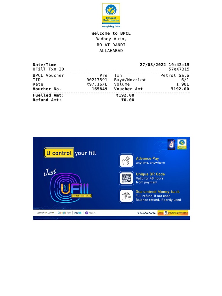 Digital Receipt | PDF