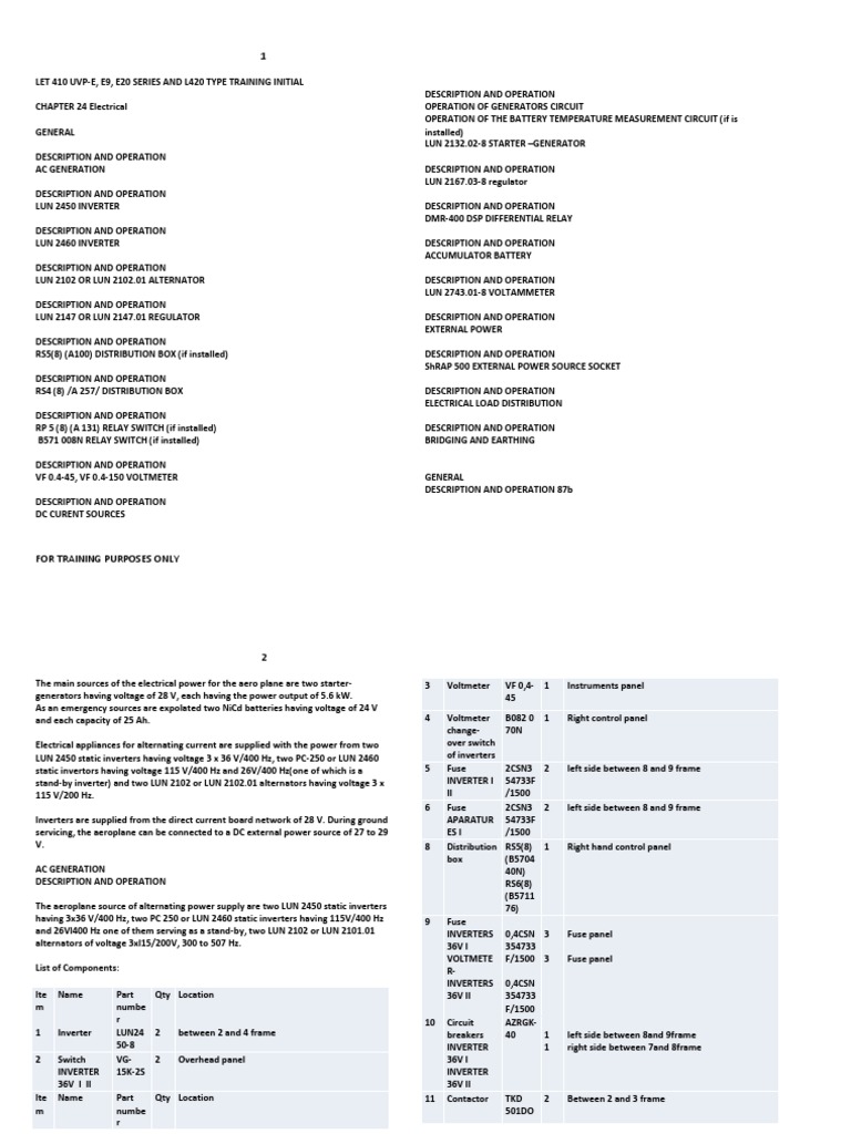LET410 Handouts | PDF | Power Inverter | Alternating Current