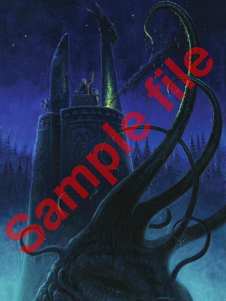 Sample | PDF | H. P. Lovecraft | Cthulhu Mythos