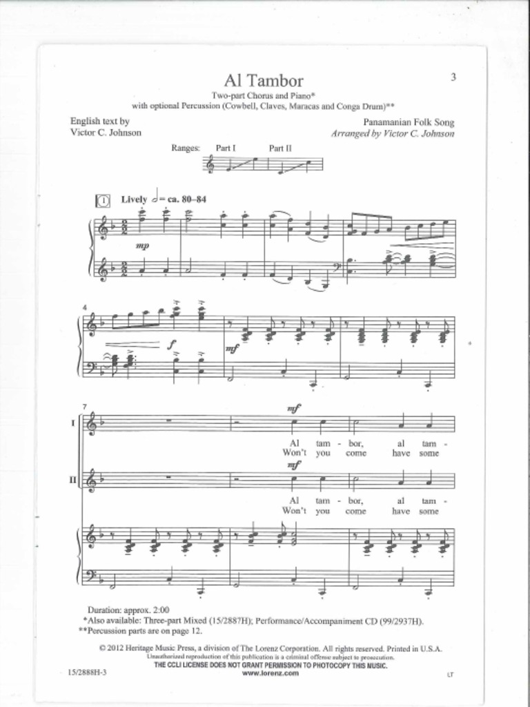 Al Tambor | PDF