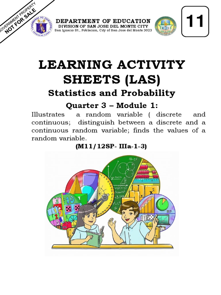 LAS - Statistics and Probability - Q3 - L1 LC 1 3 | PDF | Random ... LAS - Statistics and Probability - Q3 - L1 LC 1 3 | PDF | Random ...
