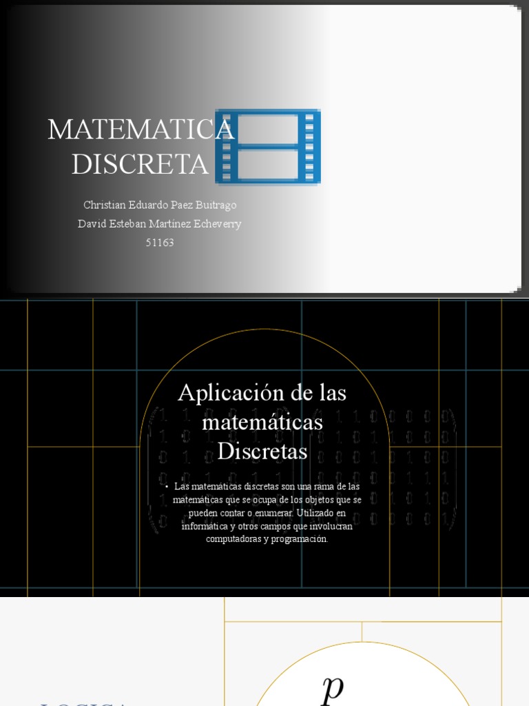 Aplicaciones de Matemáticas Discretas en Informática | PDF | Objeto ...