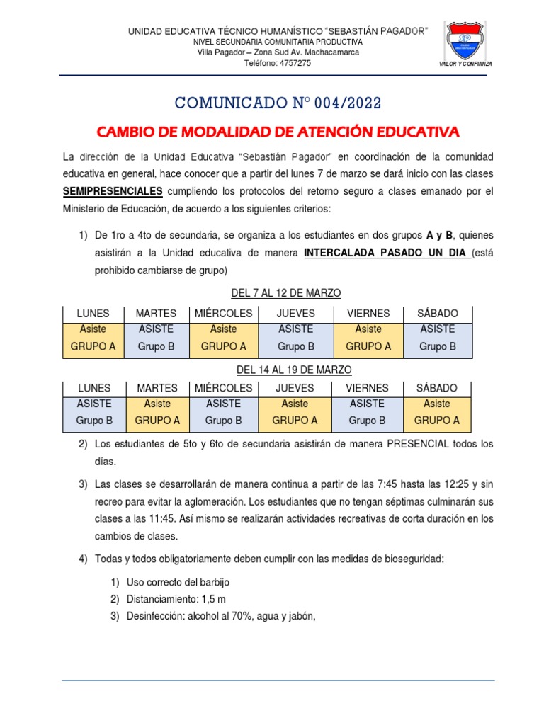 Cambio de Modalidad | PDF | Ciencias sociales | Salud y bienestar