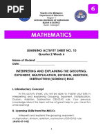 MATHS GRADE 7 TERM 2 Lesson Plans | PDF | Learning | Lesson Plan