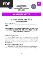MATHS GRADE 7 TERM 2 Lesson Plans | PDF | Learning | Lesson Plan