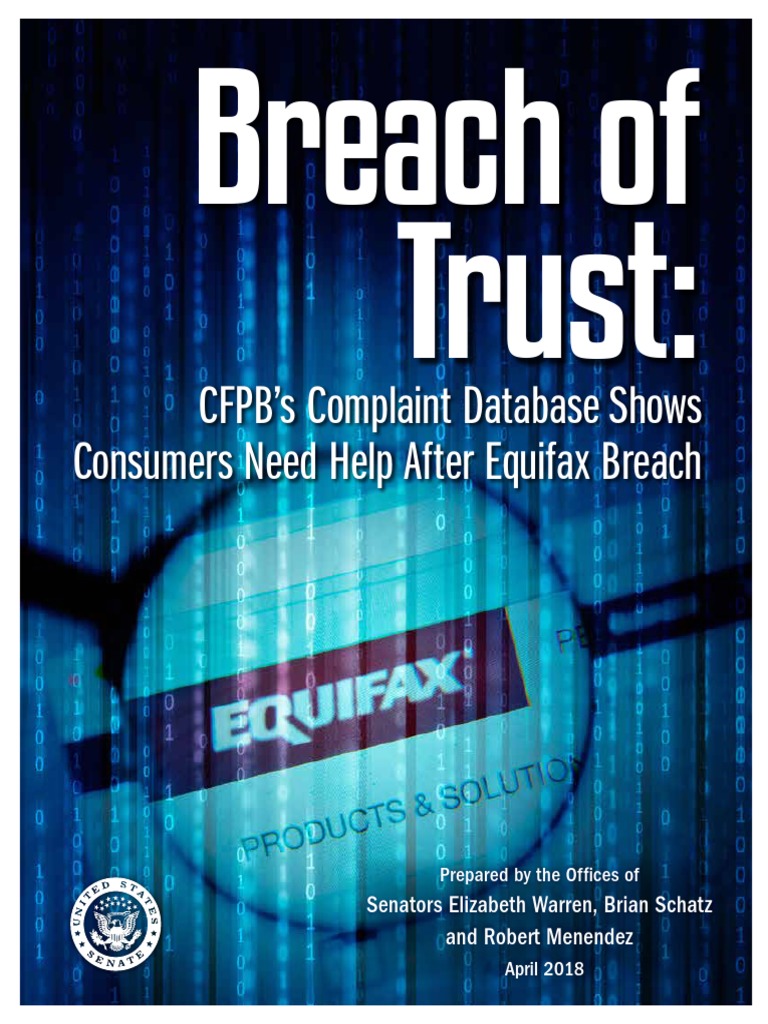 CFPB Complaints Show Consumers Struggled After Equifax Breach | PDF ...