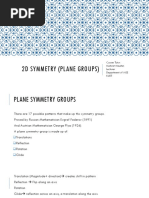 Frieze Patterns | PDF | Symmetry | Cartesian Coordinate System