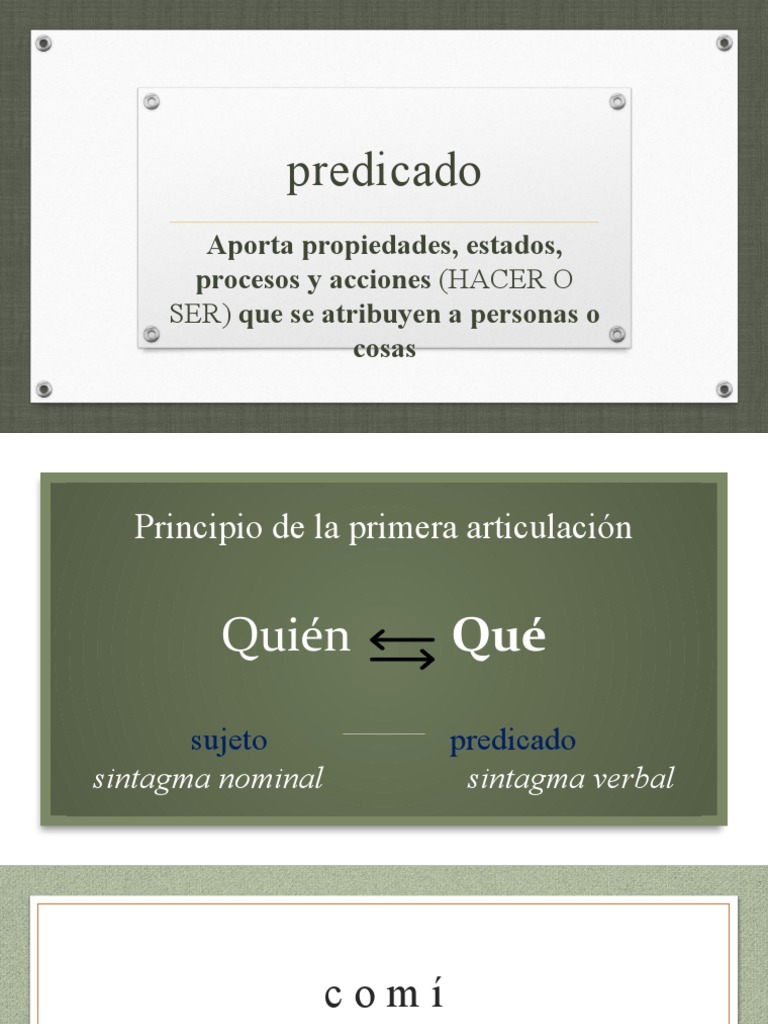 Predicado Introducción | PDF | Verbo | Adverbio