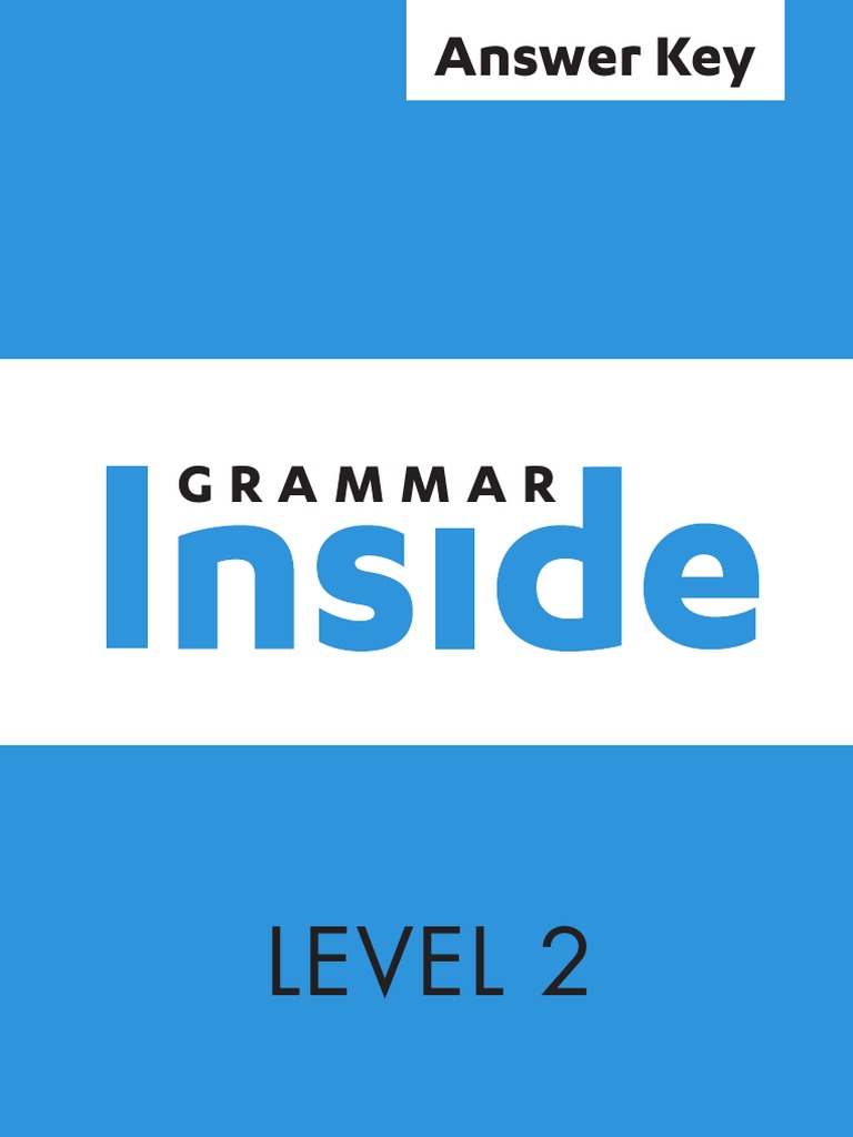Grammar Inside Level2 정답및해설 | PDF