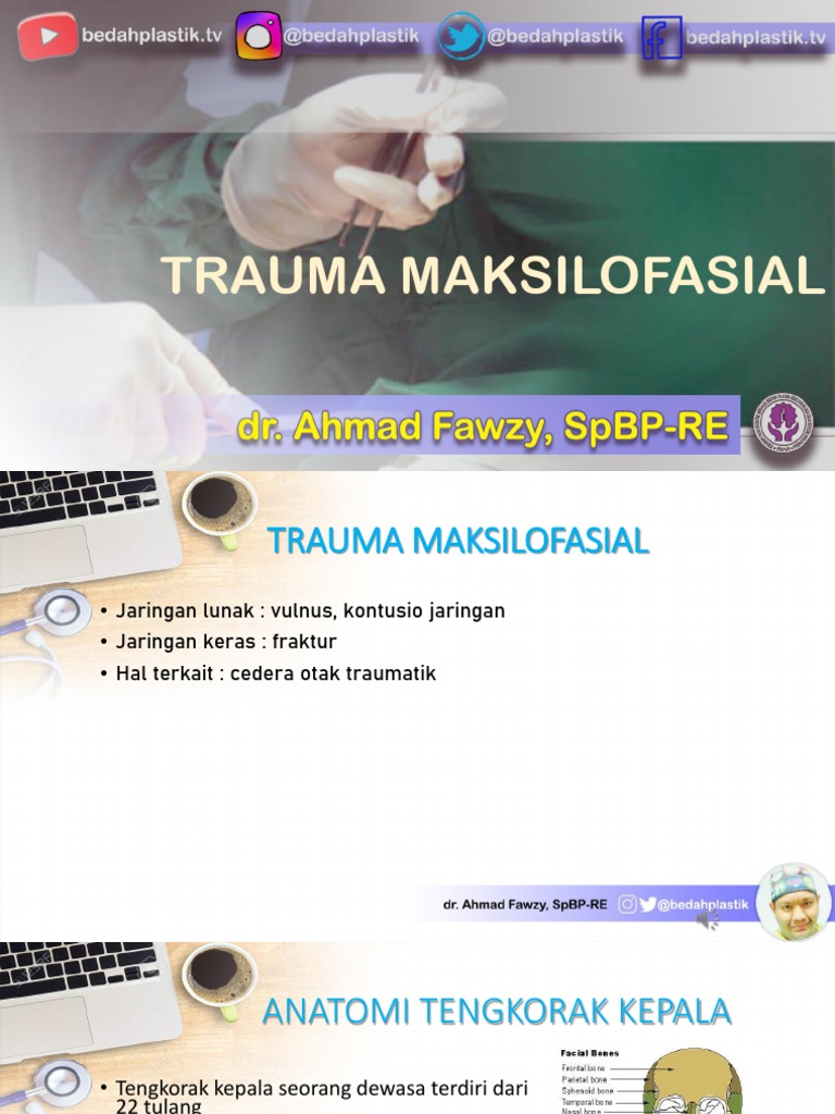 Trauma Maksilofasial | PDF | Sains & Matematika
