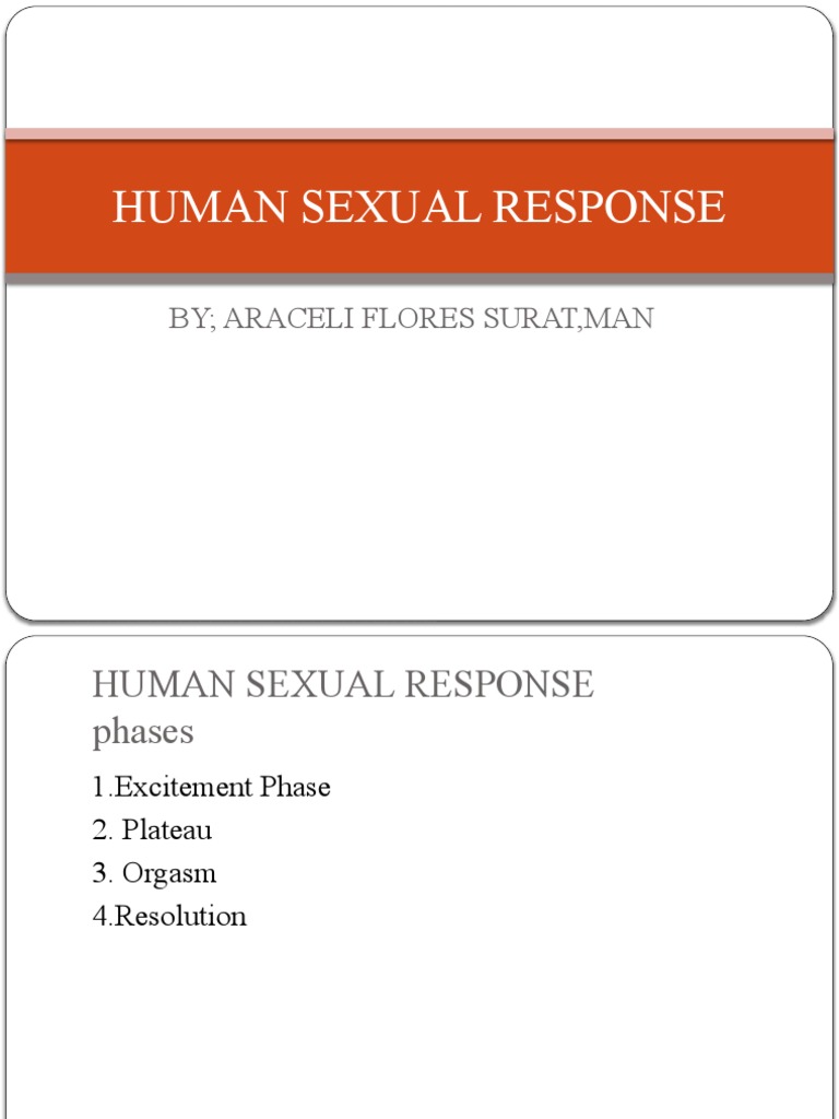 Human Sexual Response Phases Pdf