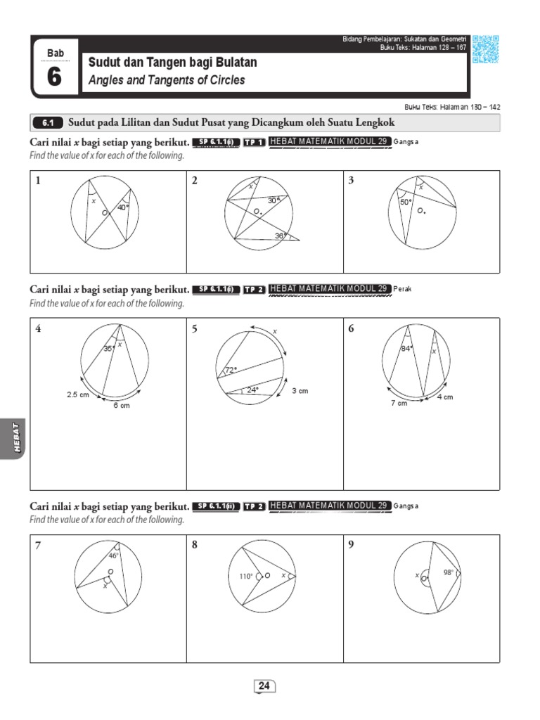 F3 Maths Bab 6 Q | PDF