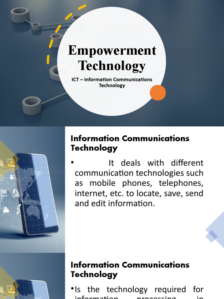 Empowerment Technology-NOTES | PDF | World Wide Web | Internet & Web