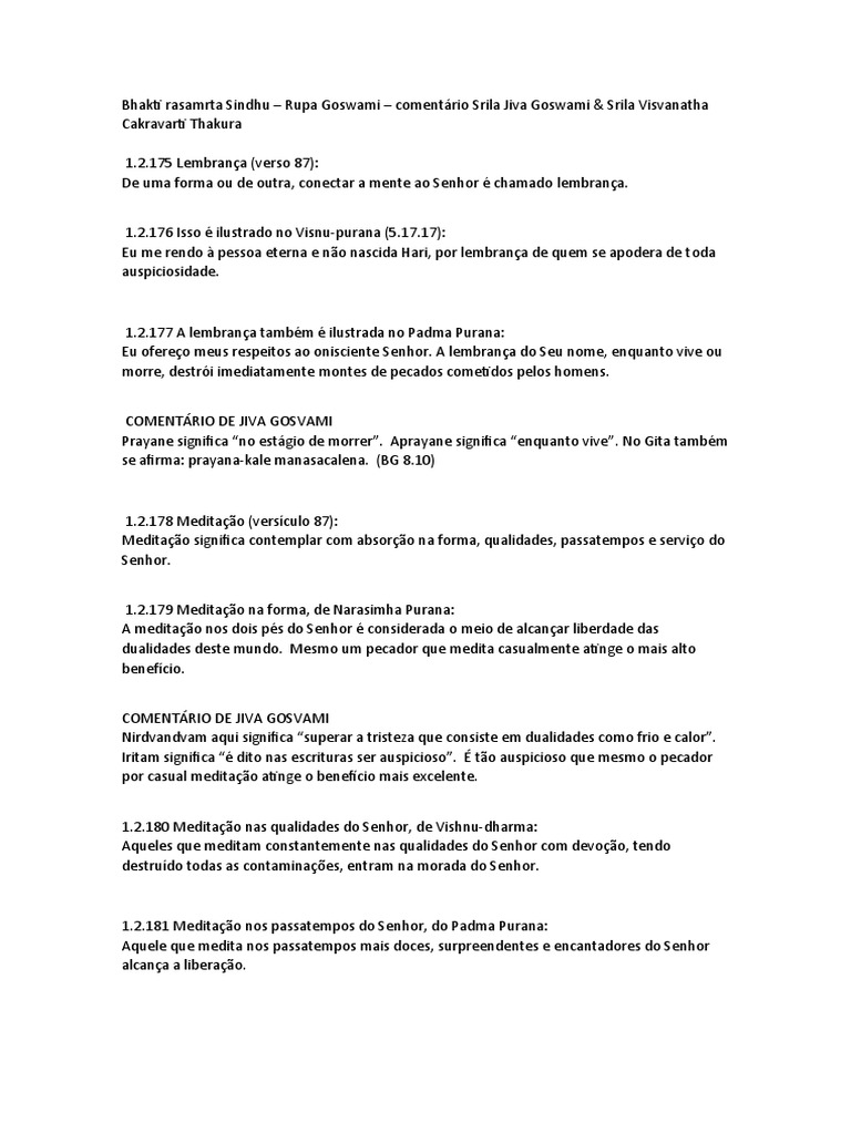 02 Bhakti Rasamrta Sindhu Translate | PDF | Deus | Krishna