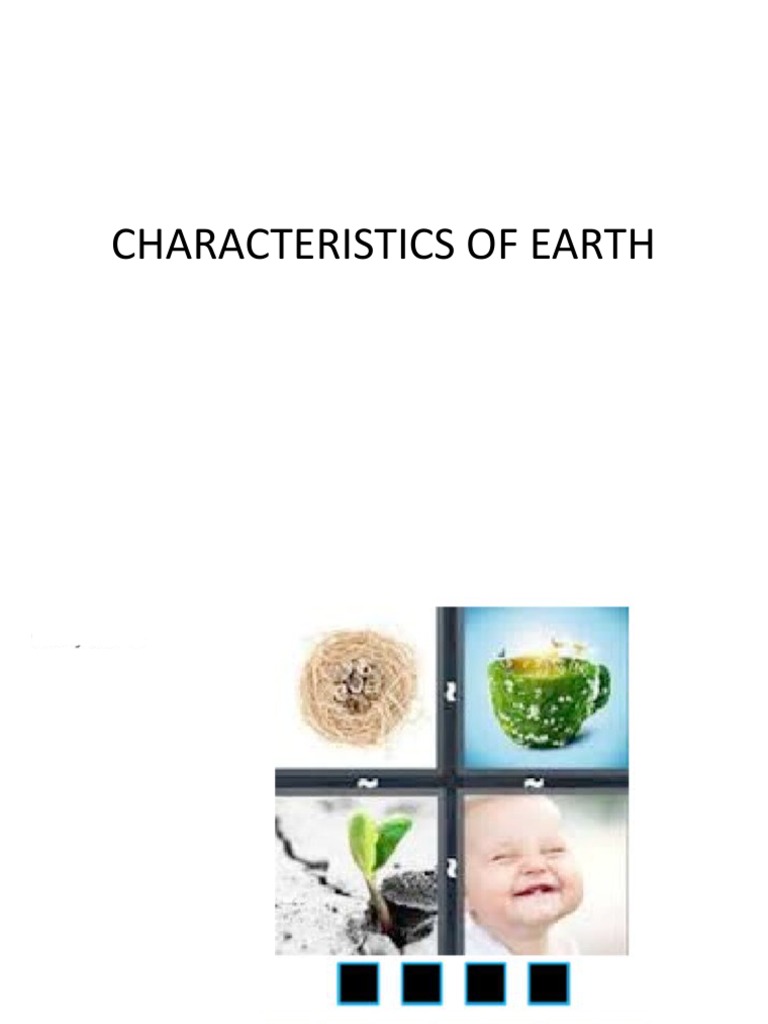 Characteristics of Earth | PDF | Earth | Planets