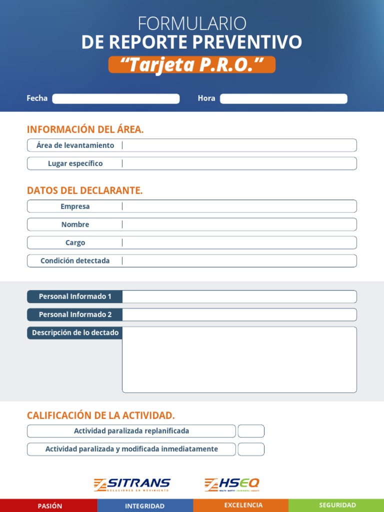 Reporte Preventivo | PDF