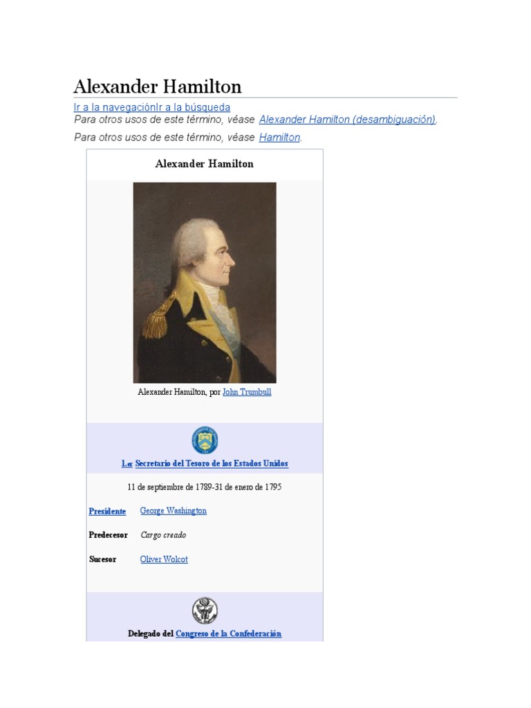 Alexander Hamilton | PDF | Alexander Hamilton | James Madison