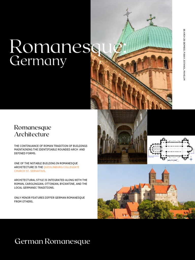 Romanesque - Germany | PDF | Gothic Architecture | Architectural Styles