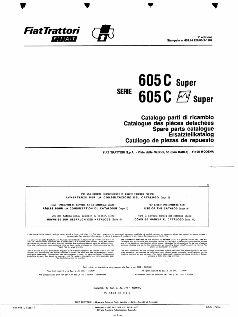 Fiat 605C | PDF
