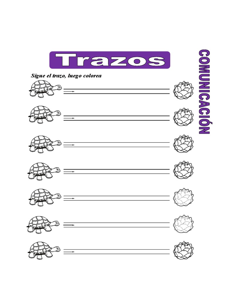 Motricidad Fina-Trazos | PDF