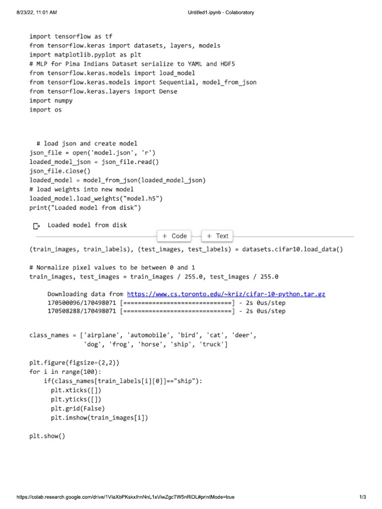 Cifar For One Image | PDF