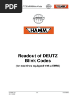Error Codes - DEUTZ EMR3 | PDF | Throttle | Relay