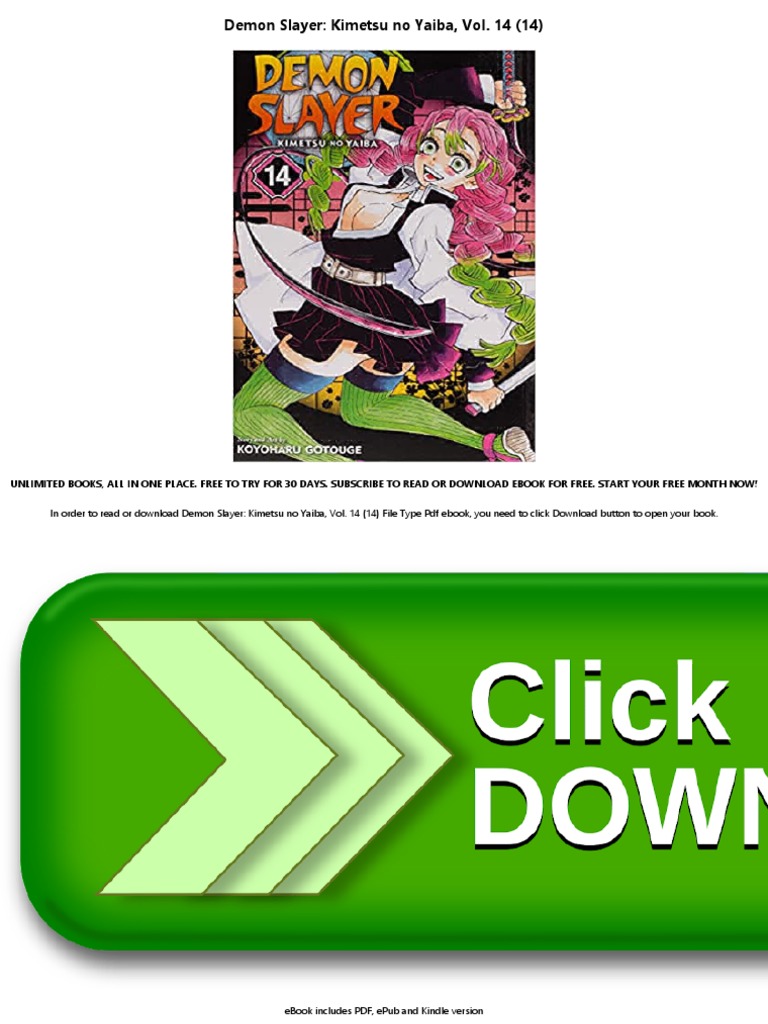 Demon Slayer Kimetsu No Yaiba Vol 14 14 | PDF